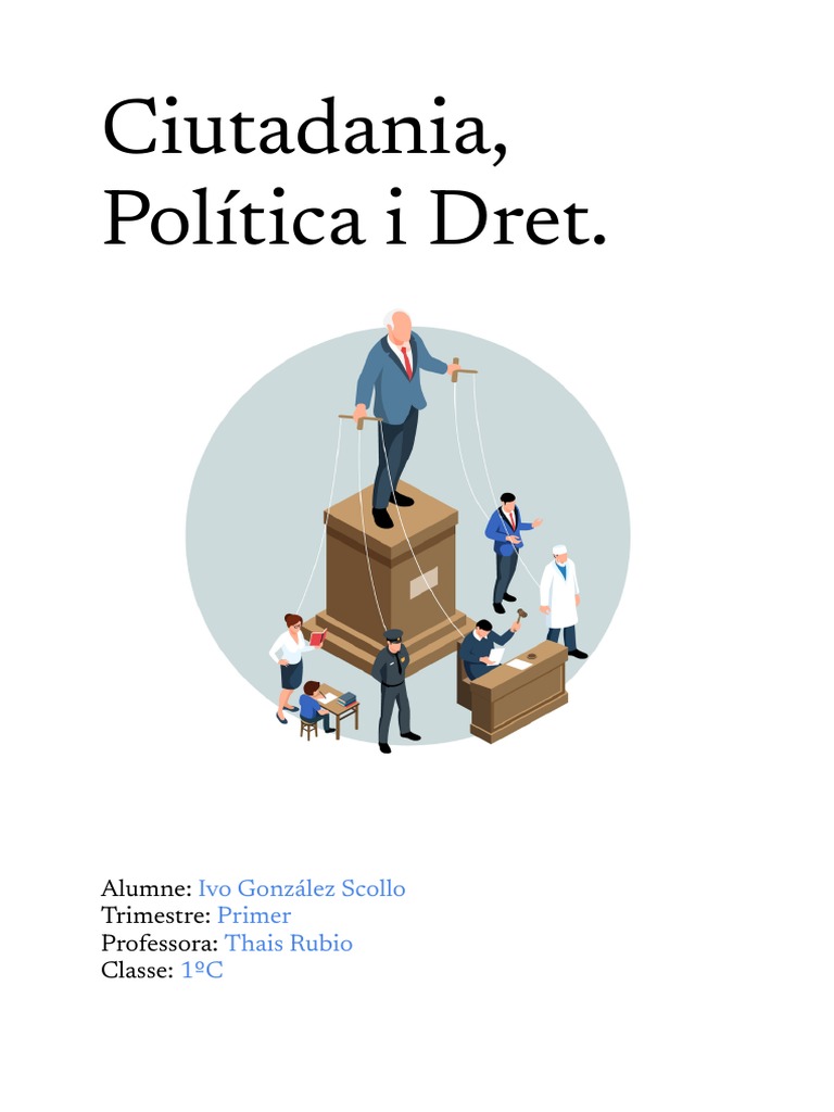 Portada Ciudadania, Politica I Dret | PDF