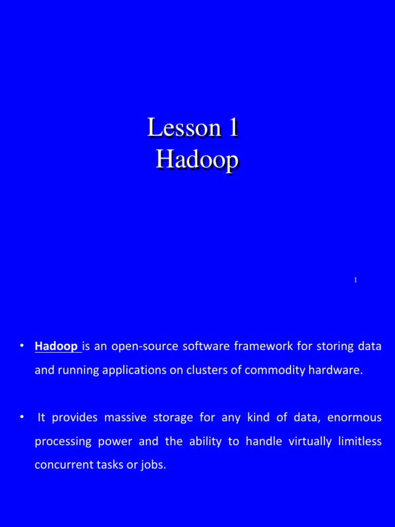 Module-2 PPT-1 | PDF | Apache Hadoop | Map Reduce