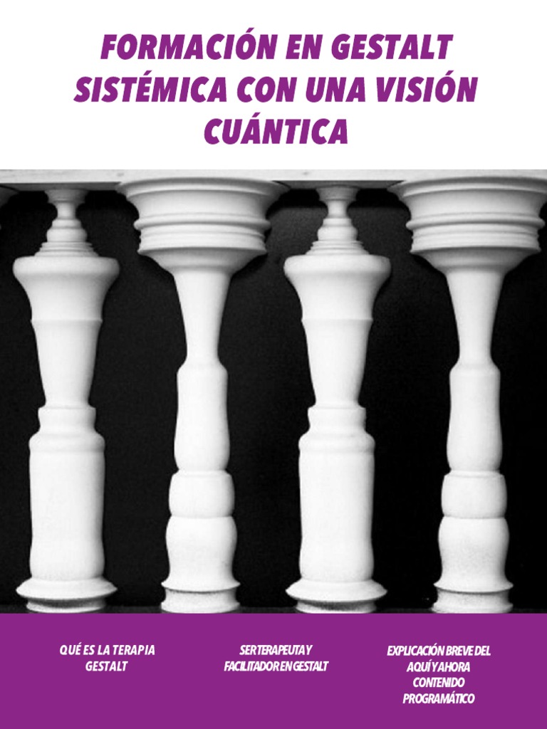 Formacion en Gestalt Sistemica Con Una Vision Cuantica | PDF ...