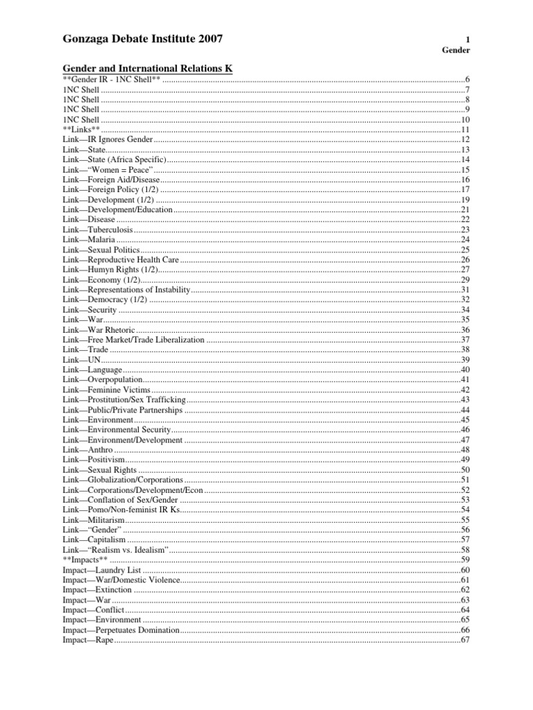 GDI Gender IR K | PDF | Gender | Gender Studies