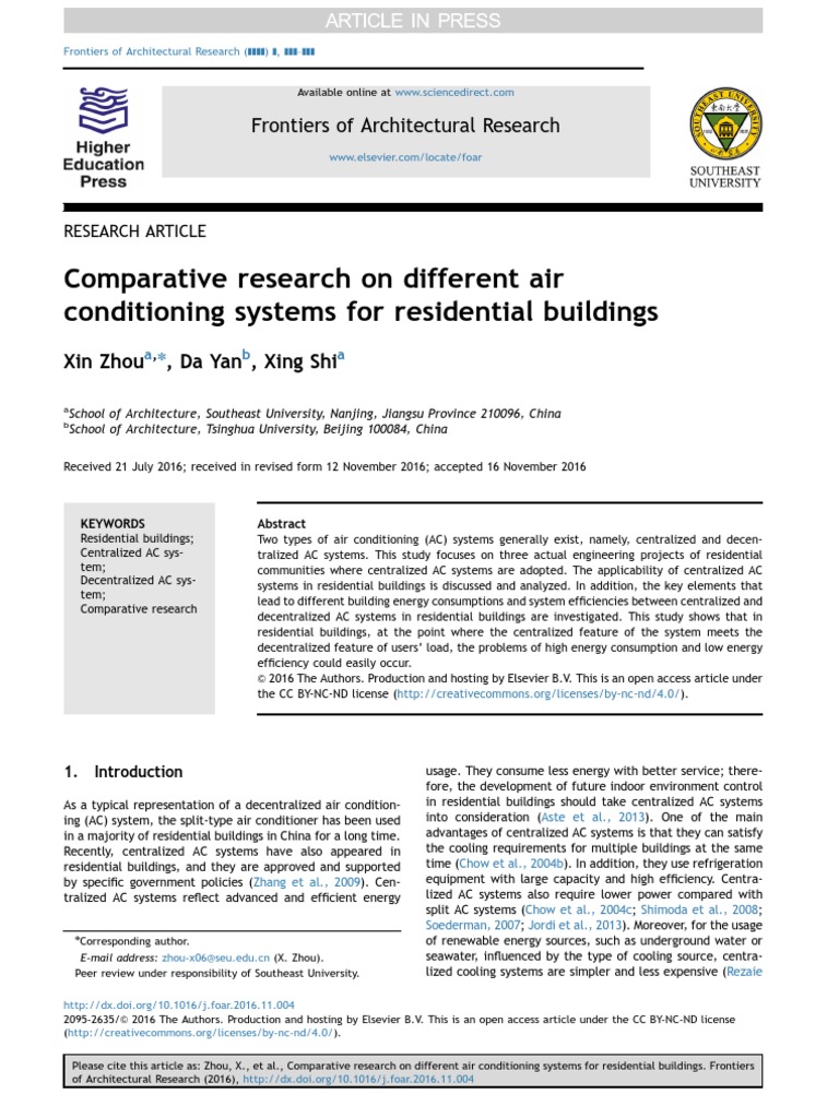Air Conditioning | PDF