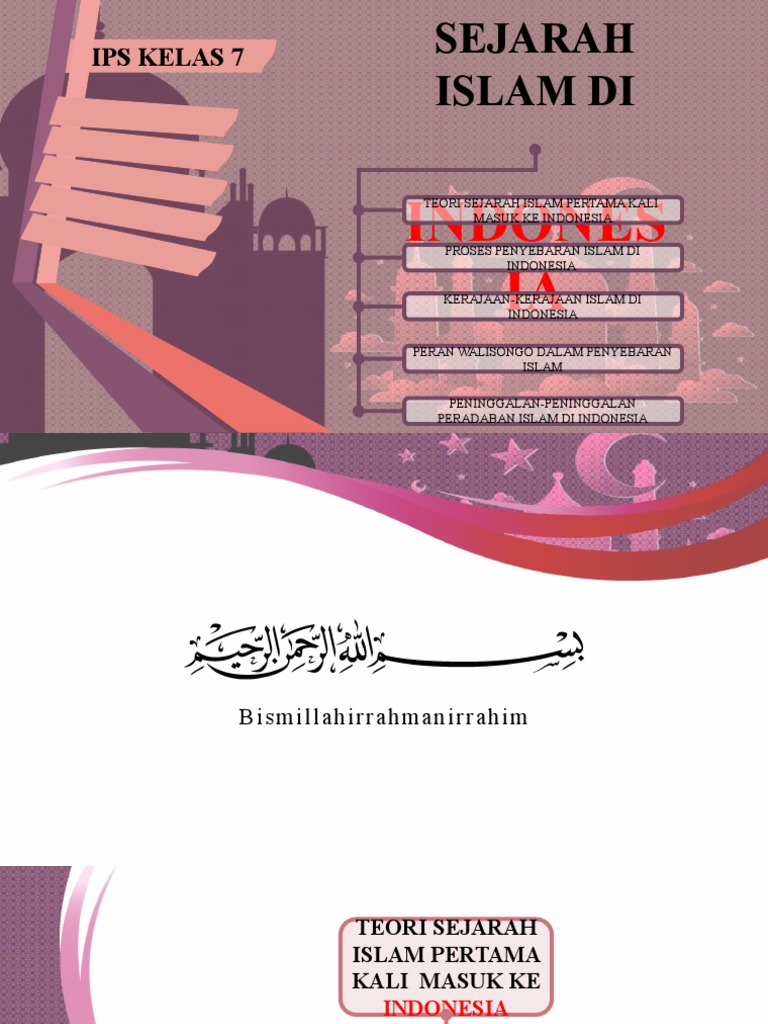 Presentasi Sejarah Islam Di Indonesia | PDF