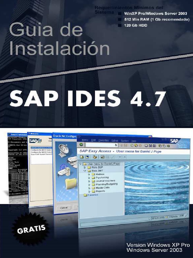 Guia Instalacion SAP 4 7 JAVIER Prerequi | PDF | Interfaces gráficas de usuario | Protocolos de ...