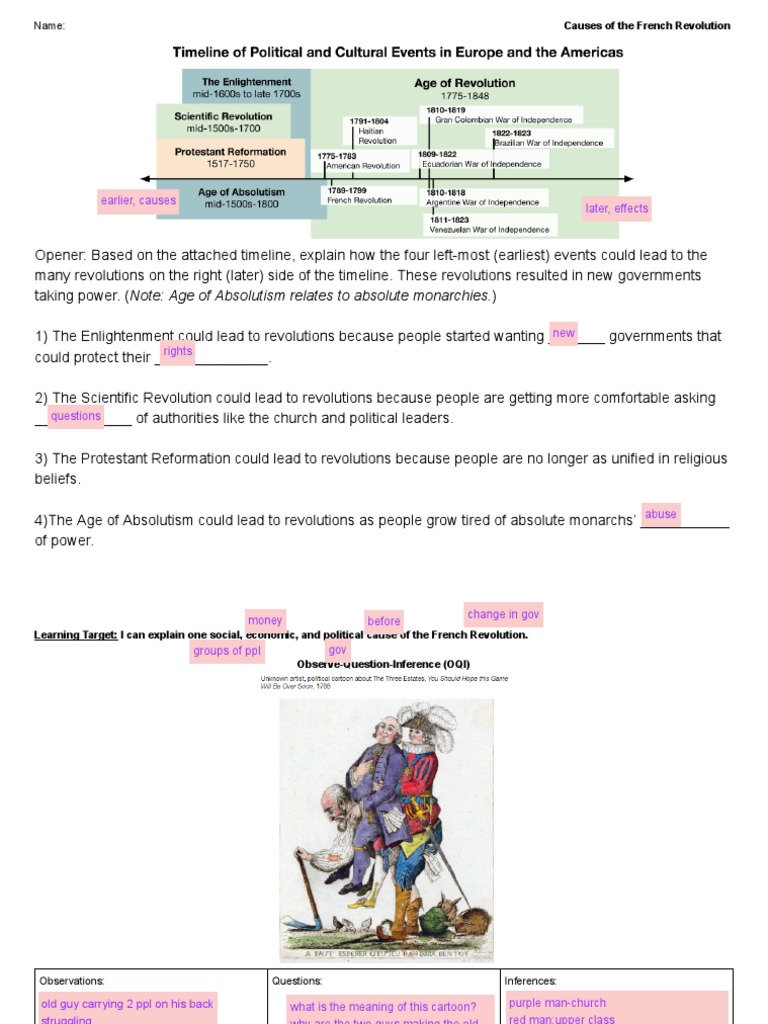 Kami Export - Martha Brooks - 03 Causes of French Revolution | PDF