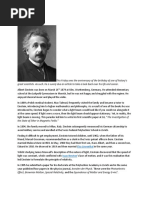 Albert Einstein: A Brief Biography | PDF | Albert Einstein ...