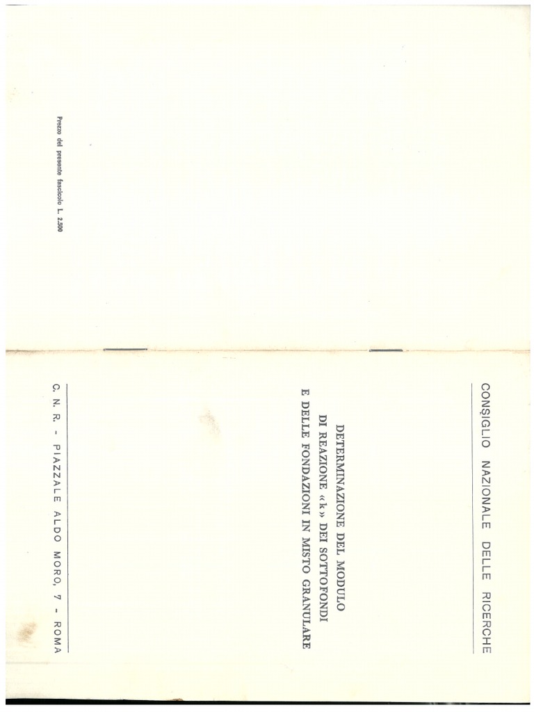 CNR 92 Anno 1983 | PDF