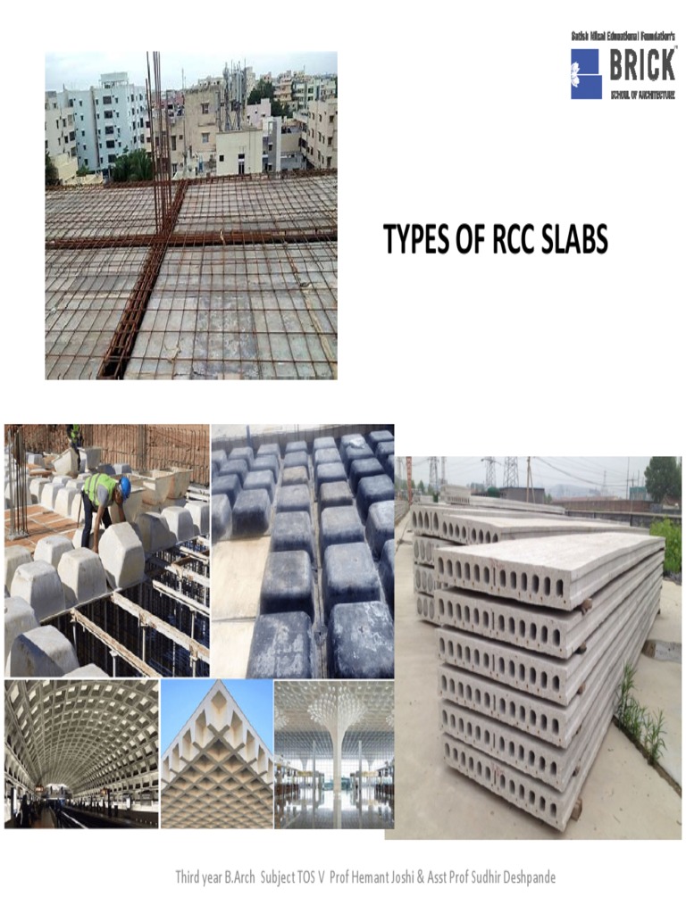 Types of Floor Slab | PDF | Prestressed Concrete | Structural Engineering