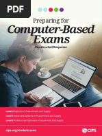 CIPS CR Exam Guidance for Levels 4-6 | PDF | Test (Assessment) | Question