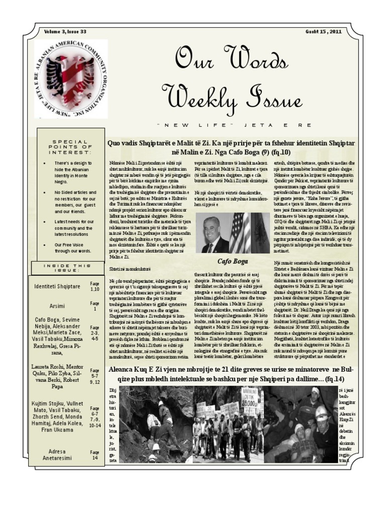 Newsletter Volume 3 Issue 33 | PDF
