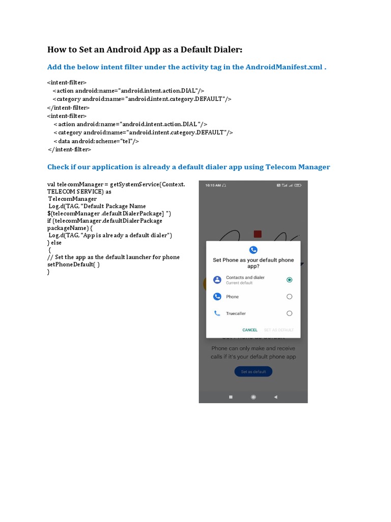Dialer | PDF