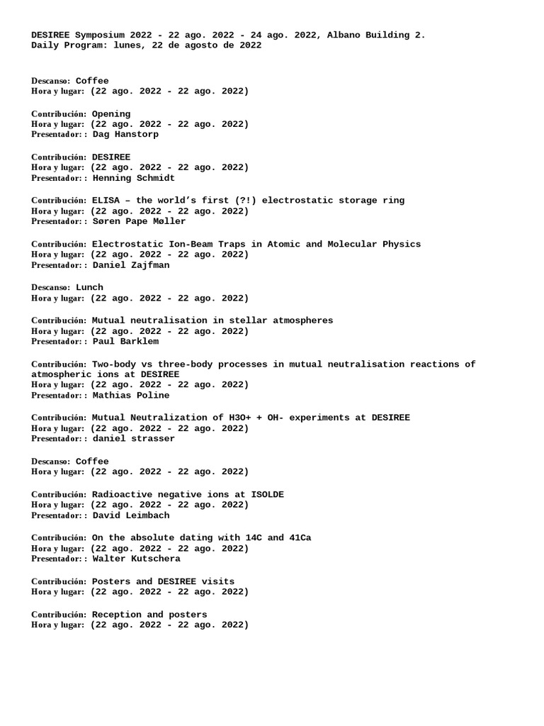 Timetable PDF