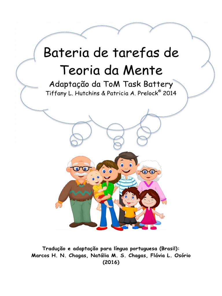 Bateria Tom Teoria Da Mente | PDF