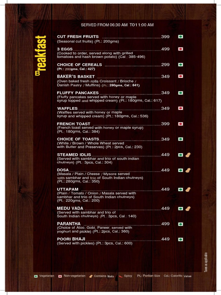 Ird Menus | PDF | Food And Drink | Western Cuisine