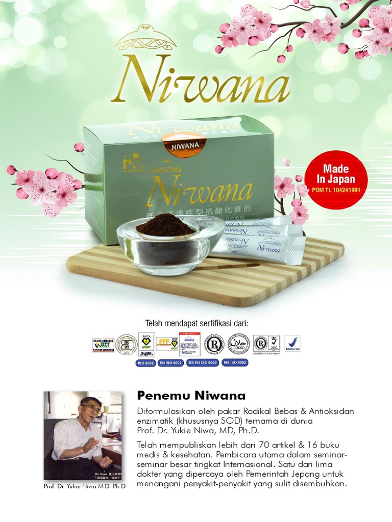 Antioksidan Niwana: Solusi Radikal Bebas | PDF