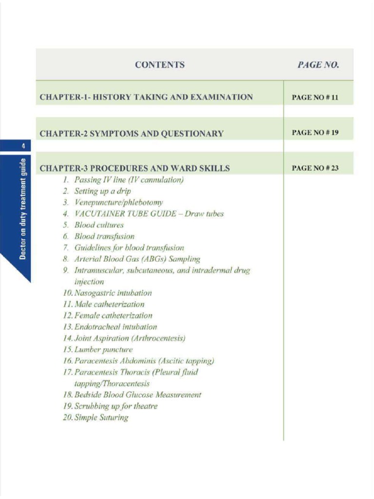 Doctor On Duty Book PDF | PDF