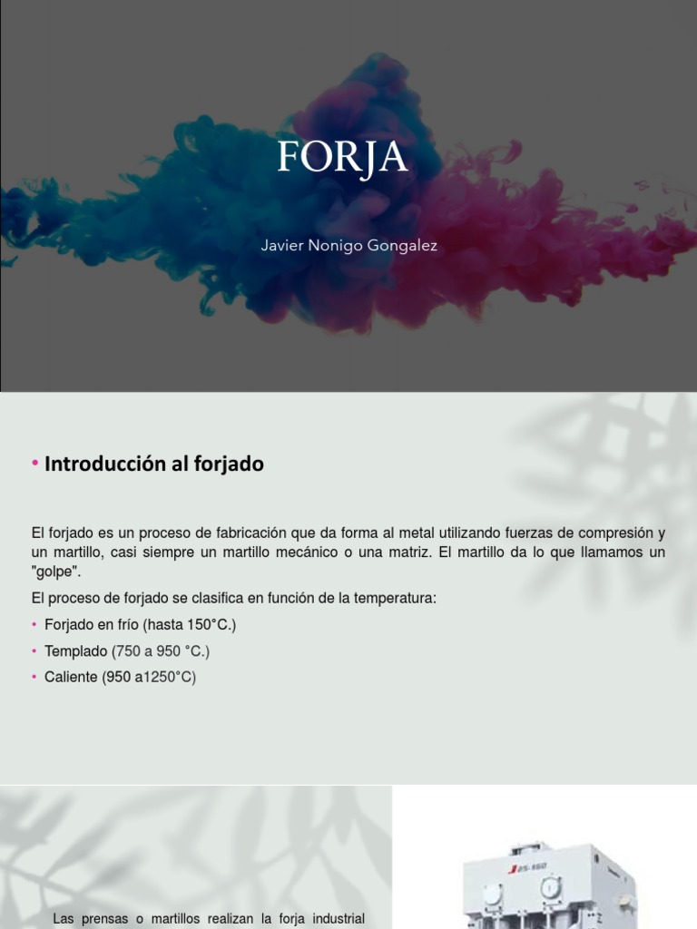FORJA | PDF | Forjar | Materiales de construcción