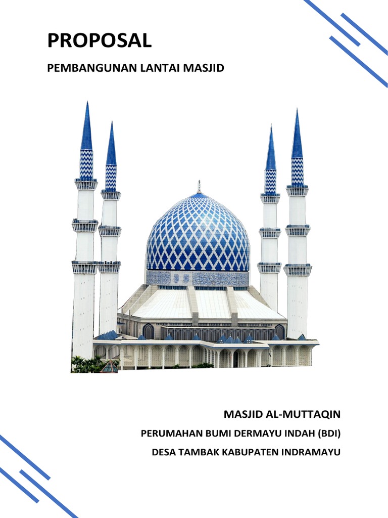 Proposal Masjid | PDF