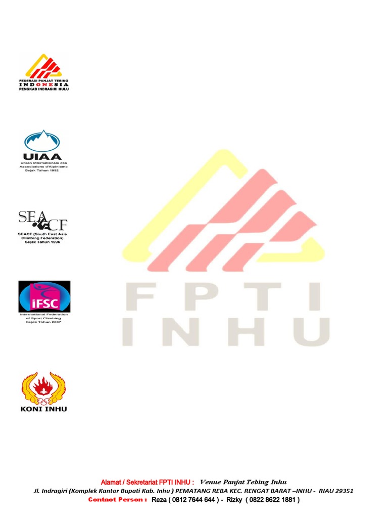 Kop Surat Fpti Inhu 2022 New | PDF | Bisnis