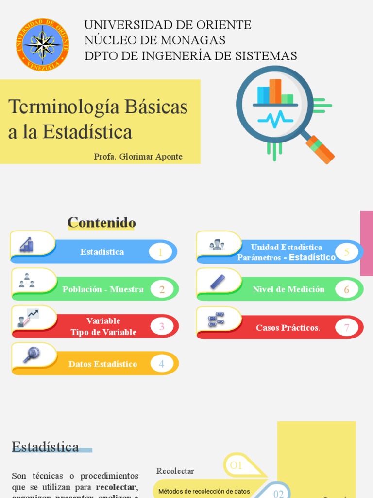 Unidad 1 Conceptos Basicos de La Estadística | PDF | Nivel de medida ...