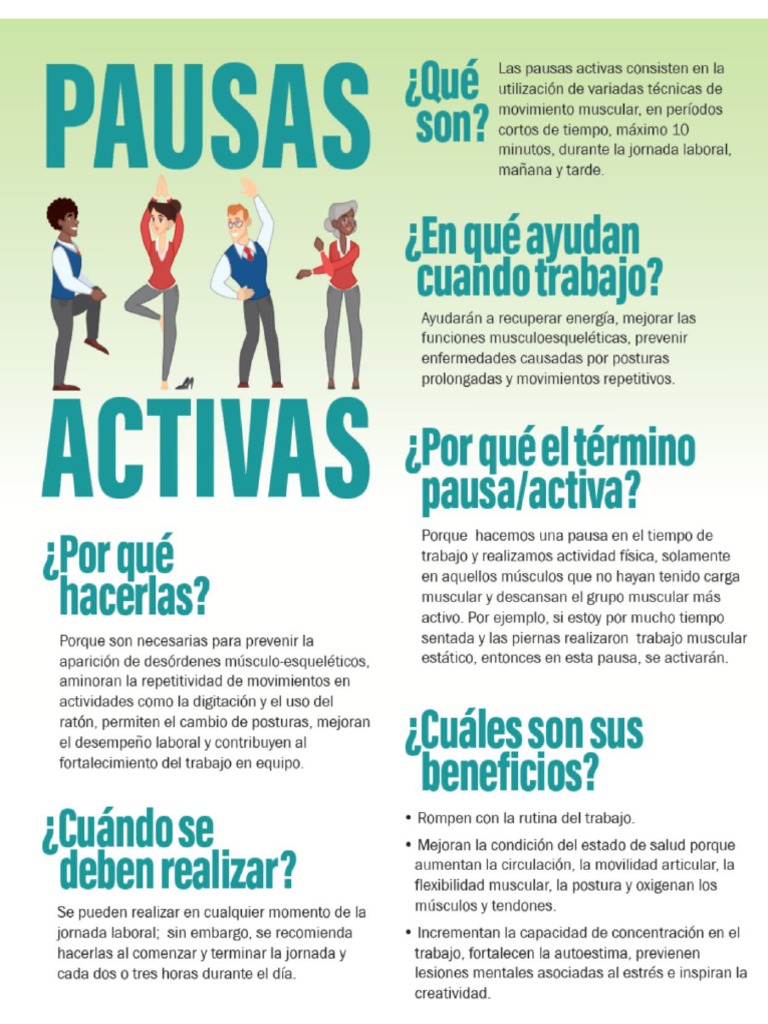 Importancia de Las Pausas Activas | PDF