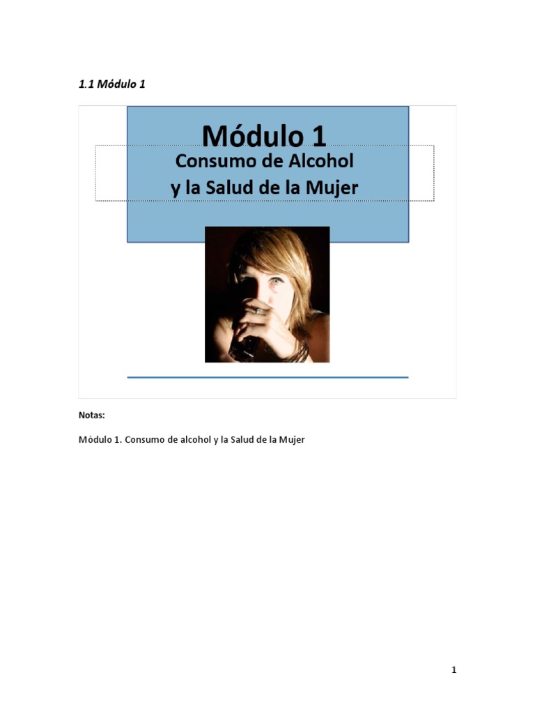 Modulo 1 | Descargar gratis PDF | Mujer | Adolescencia