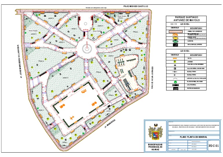 Pileta Parque en Planta | PDF