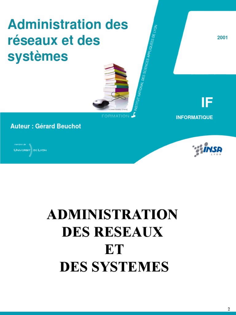 Administration Des Réseaux Et Des Systèmes | PDF