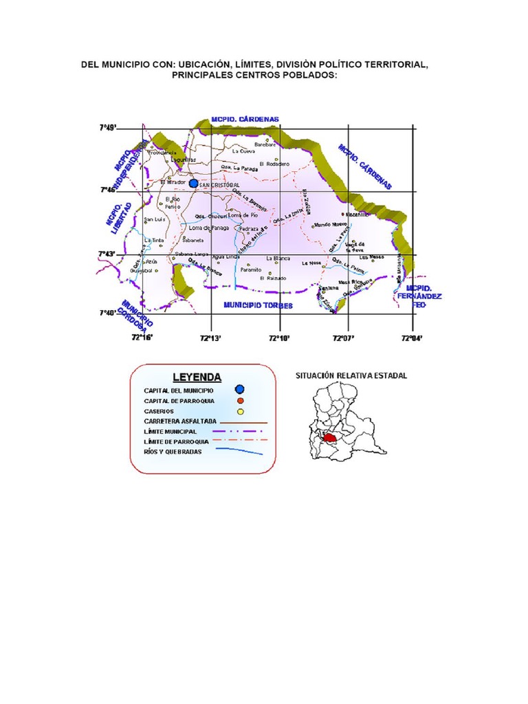 Mapa de San Cristobal | PDF
