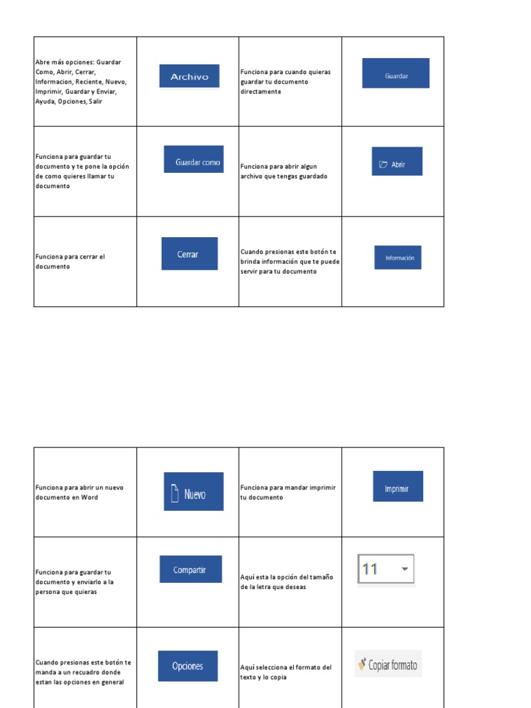 Plantilla de Memorama en Word | PDF | Crecimiento personal y ...
