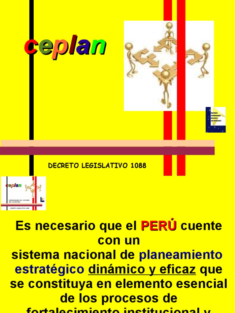 CEPLAN | PDF | Planificación | Planificación estratégica