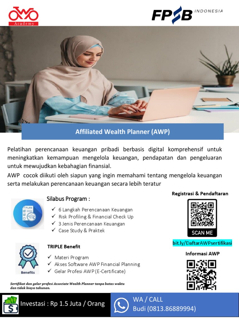 Poster Sertifikasi AWP 2023-1 | PDF