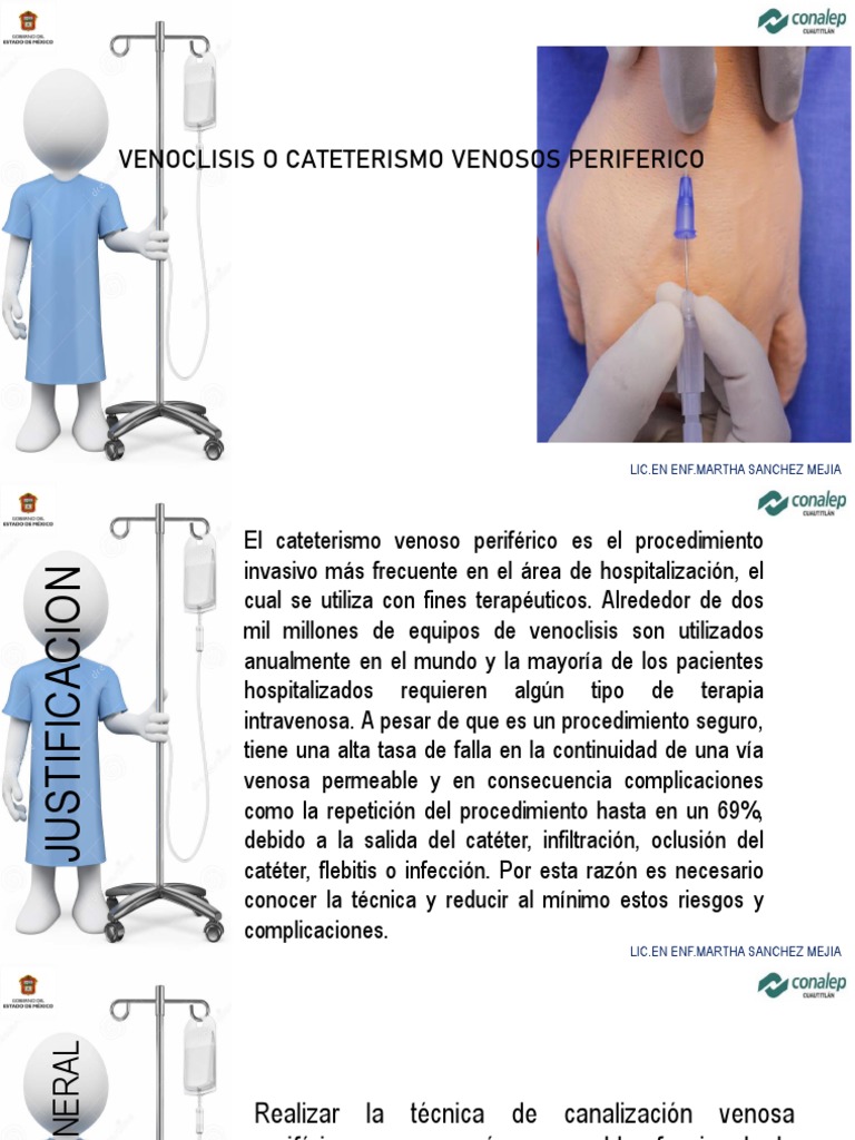 VENOCLISIS | PDF | Medicina CLINICA | Especialidades Medicas