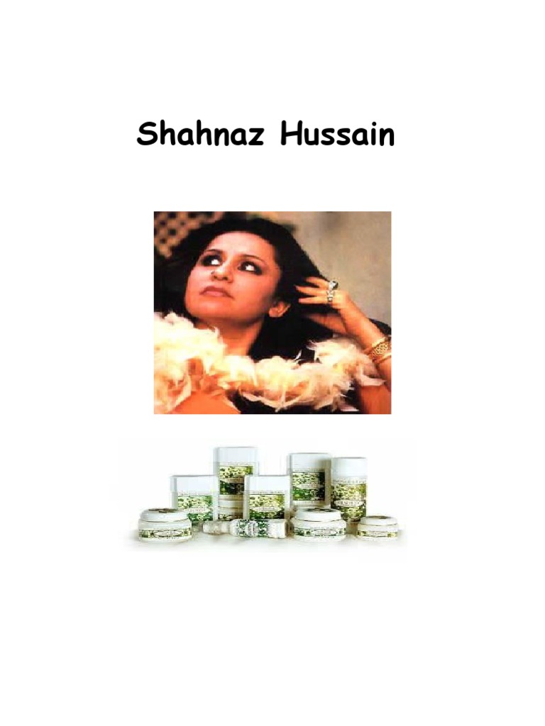 Shahnaz Hussain | PDF