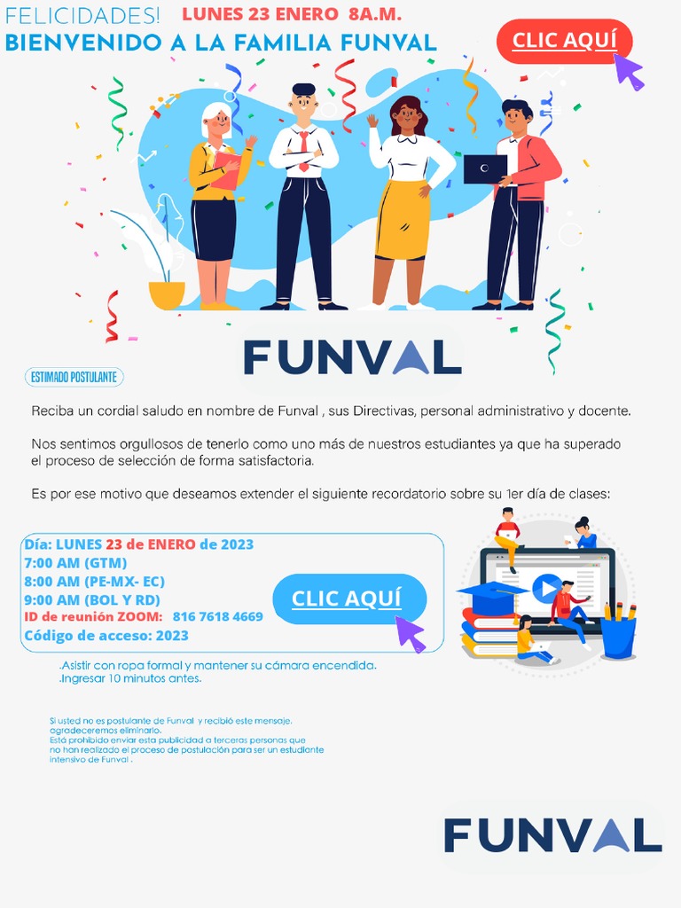 Funval Induccion 23 Enero 8am | PDF