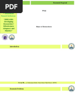 Research Proposal Template - PR2 | PDF | Science | Methodology