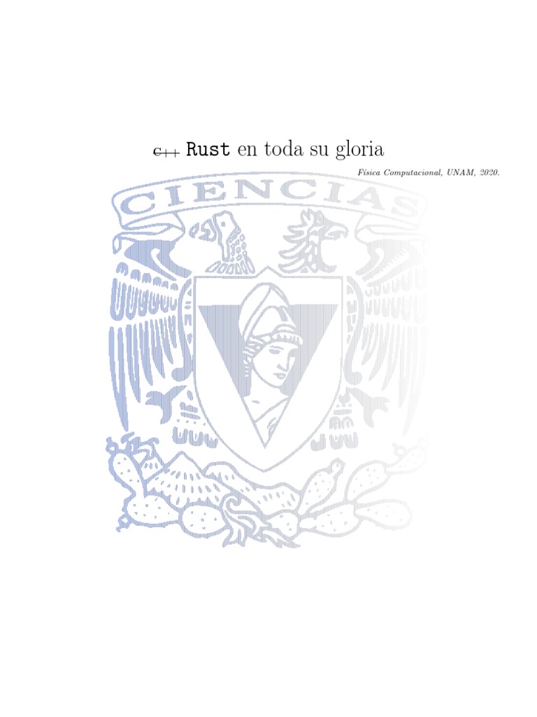 Mini Curso de Rust FC | PDF | Lenguaje de programación | Compilador