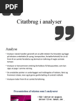 Analyse Af Barndom | PDF