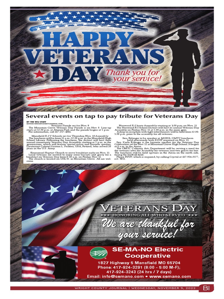 Veterans Day | PDF | United States Armed Forces | United States Marine ...
