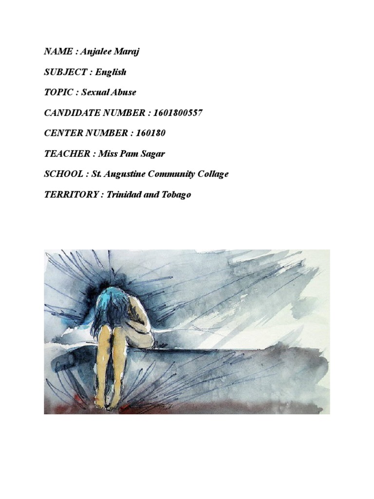 English (SBA) Sexual Abuse | PDF | Public Speaking | Poetry