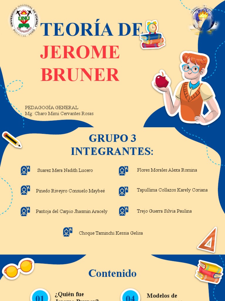 Teoria de Jerome Bruner | PDF | Aprendizaje | Sicología
