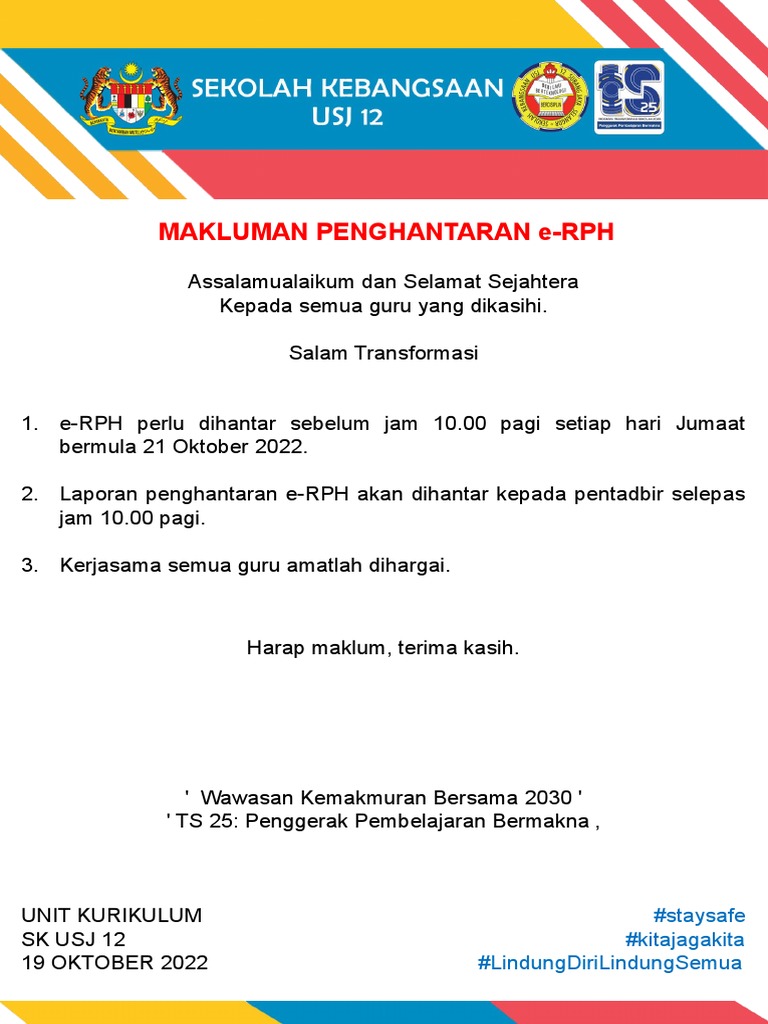 Template Hebahan | PDF