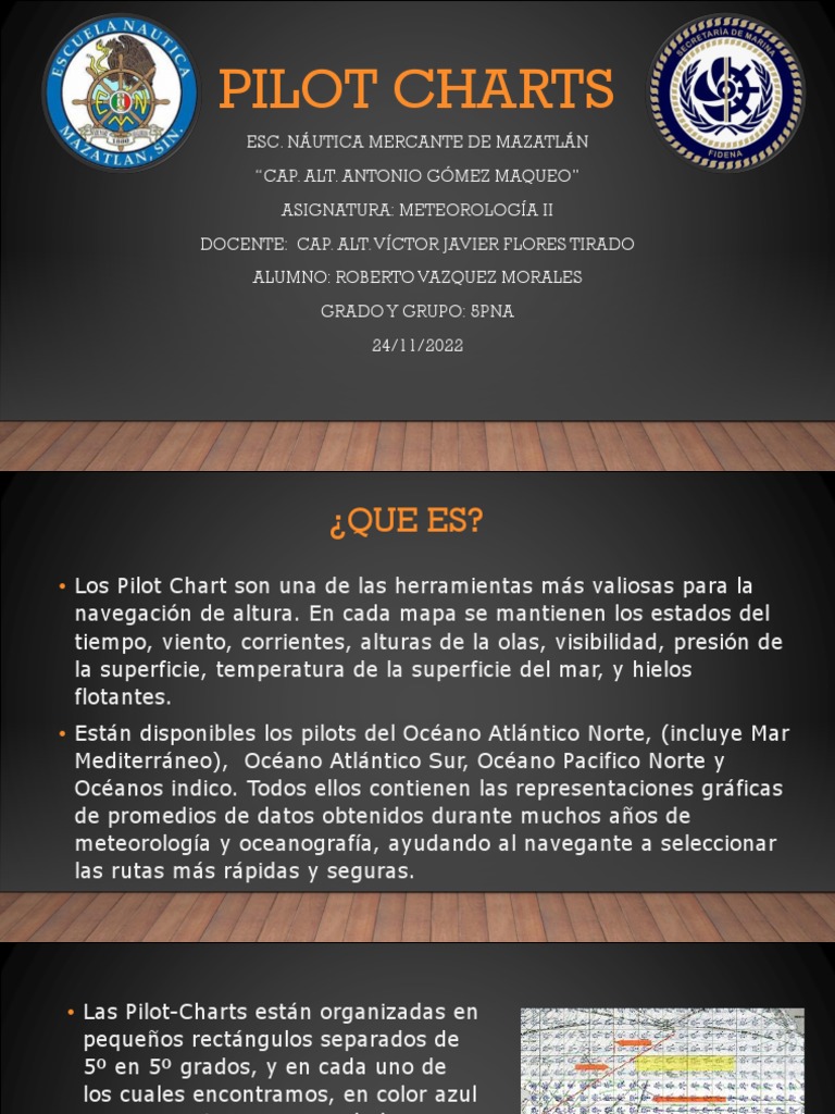 VazquezMprales - 5PNA - Pilot Charts | PDF | Herida | Ciclones tropicales