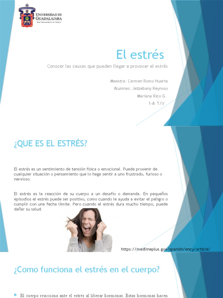 Estres | PDF | Estrés (biología) | Ansiedad