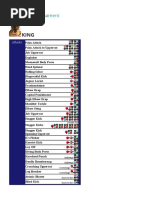 Too Many Types Spreadsheet | PDF