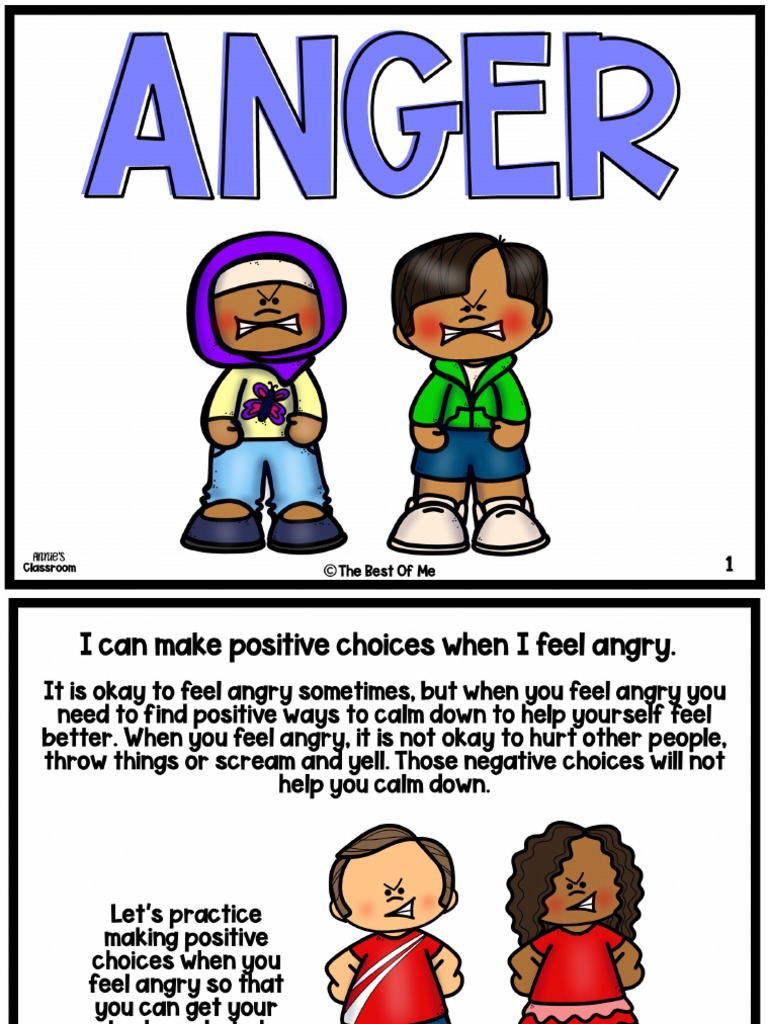 Positive Choices for Managing Anger: A Guide to Helping Children Calm ...