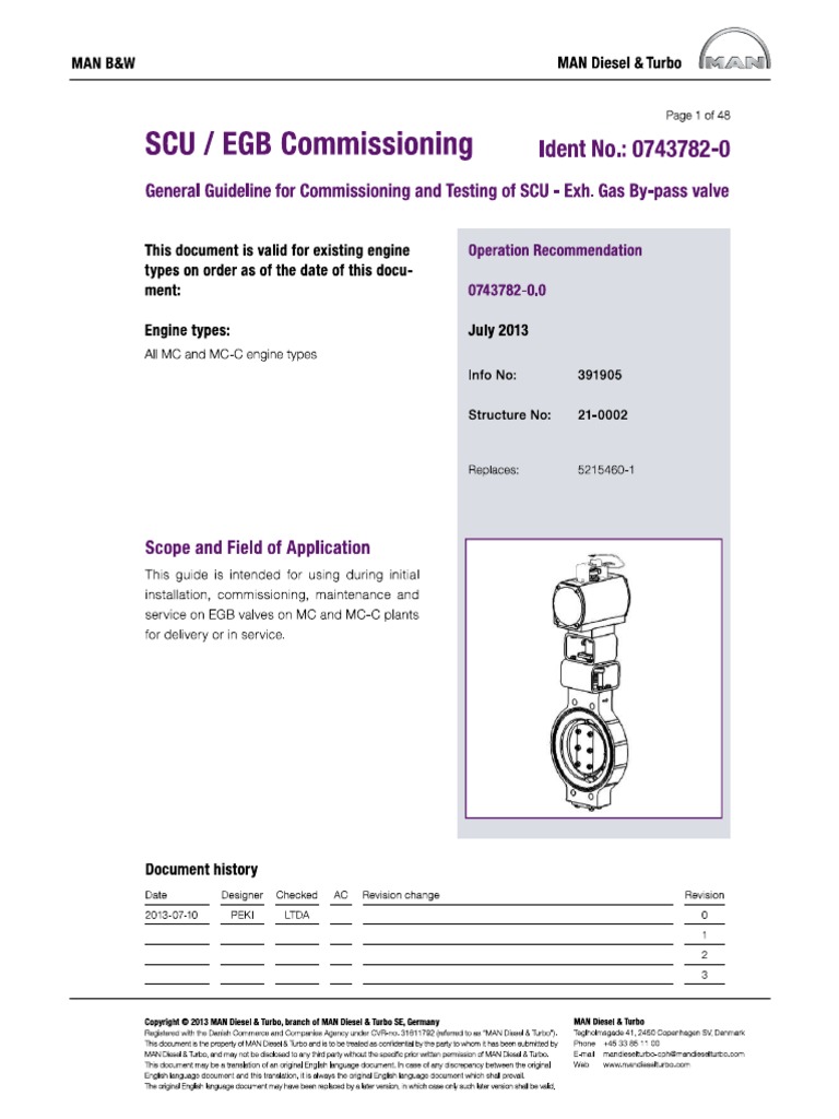 General Guideline For Commissioning and Testing of SCU - Exh. Gas By ...