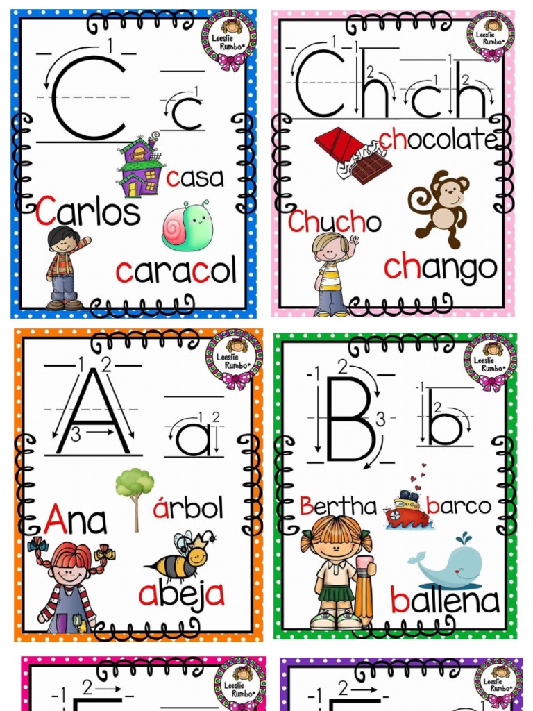 Abecedario para Imprimir | PDF