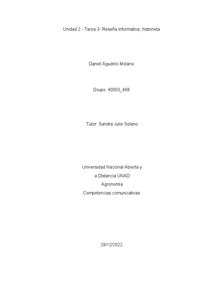 Tarea Agudelo Daniel 40003 468 | PDF | Comunicación no verbal | Comunicación