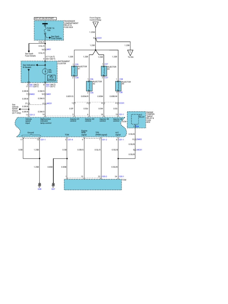 MFI Control System-02 | PDF | Transport | Engines