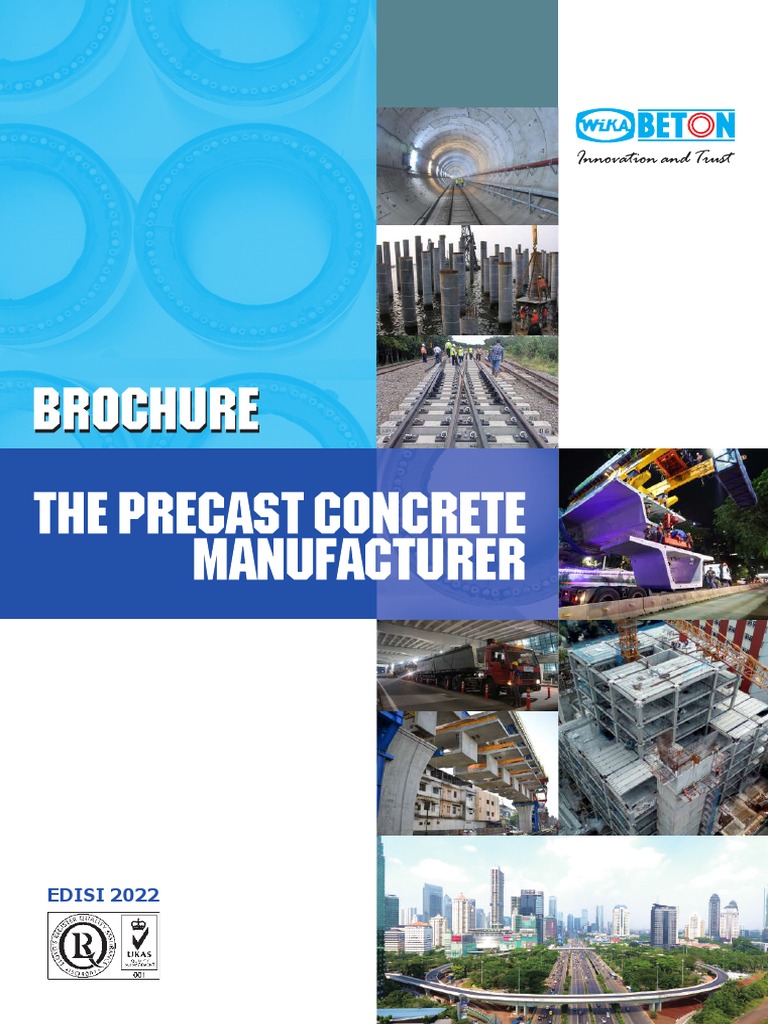Brosur Wika Beton Edisi 2022 | PDF | Deep Foundation | Concrete